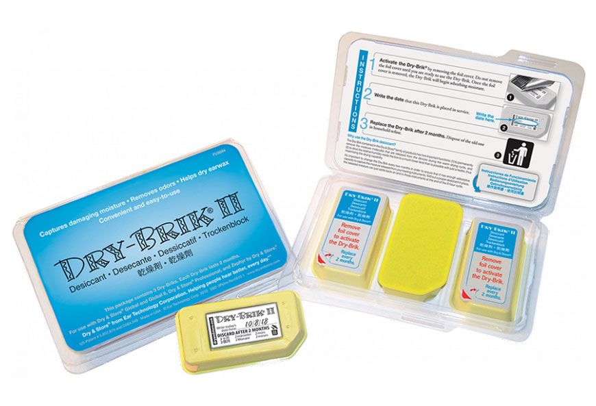 Dry-Brik II Desiccant (3pk) – EarTech